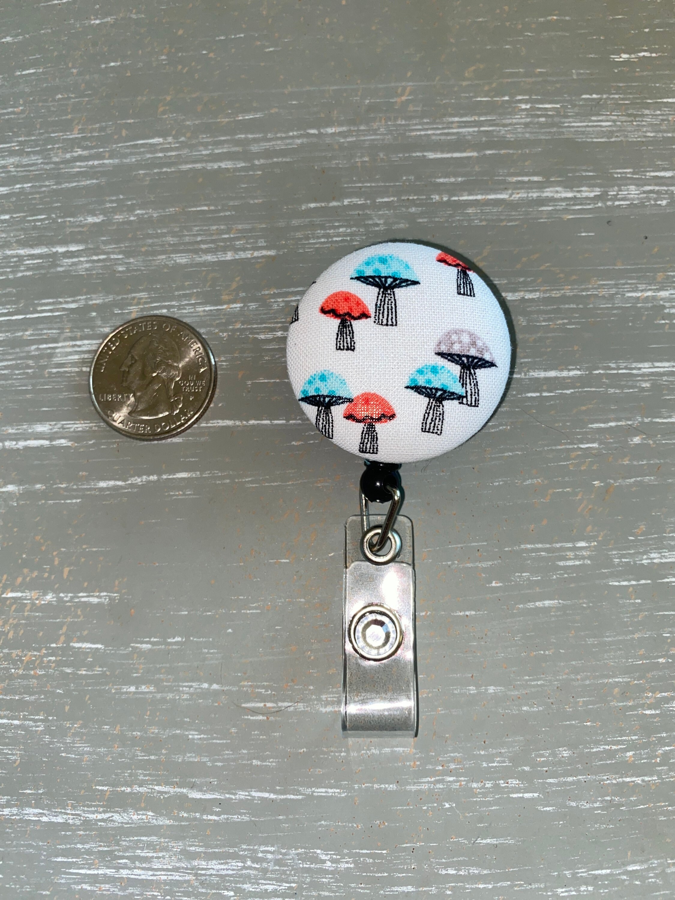 Magnetic Retractable ID Badge Reel - Etsy UK