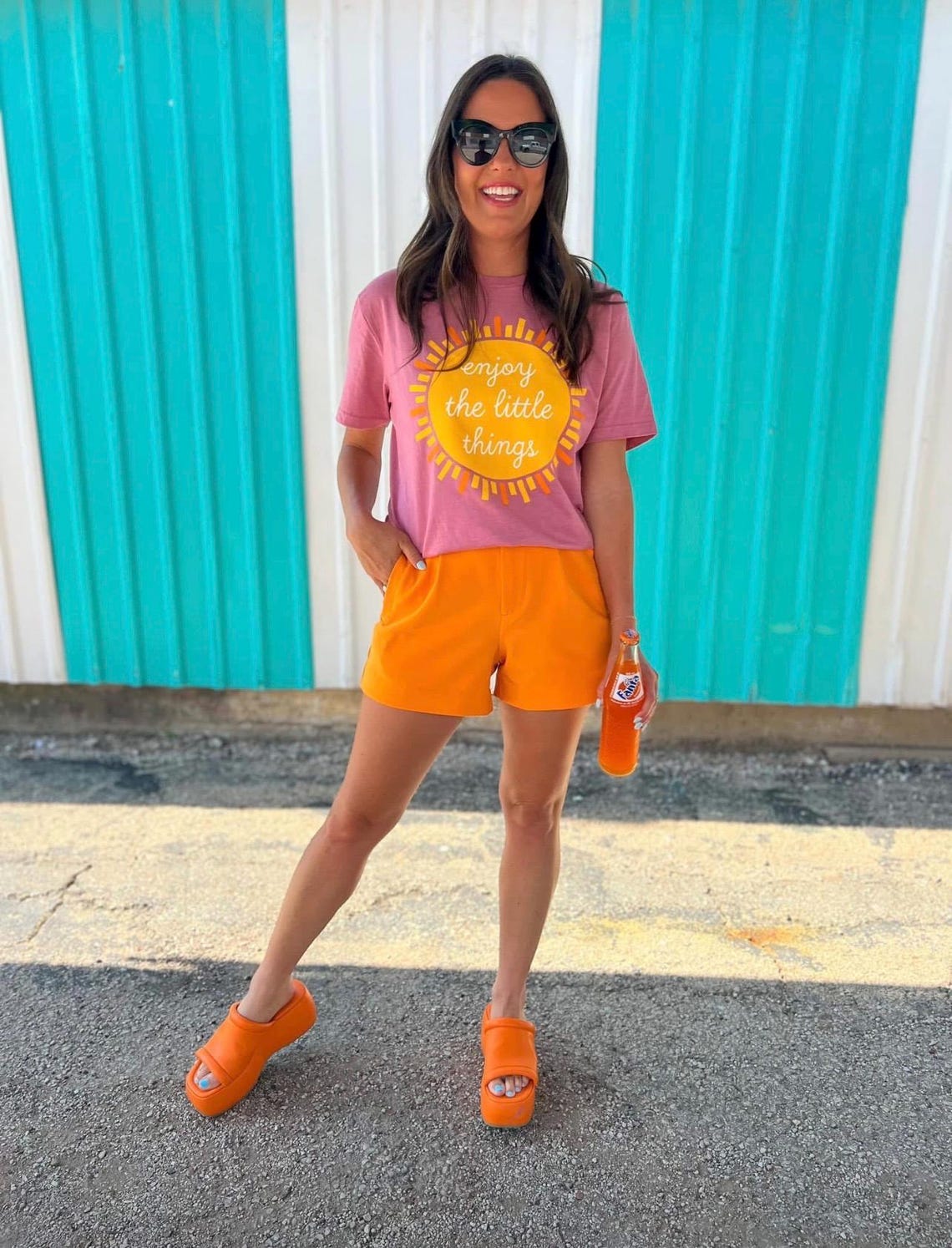 Enjoy the Little Things | Graphic Tee | Screen Print | Short Sleeve ...