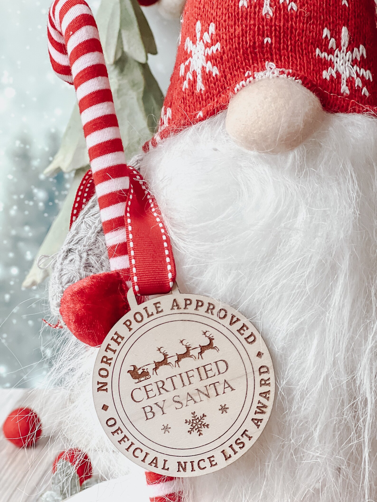 Official Nice List Award North Pole Approved Santas Nice - Etsy