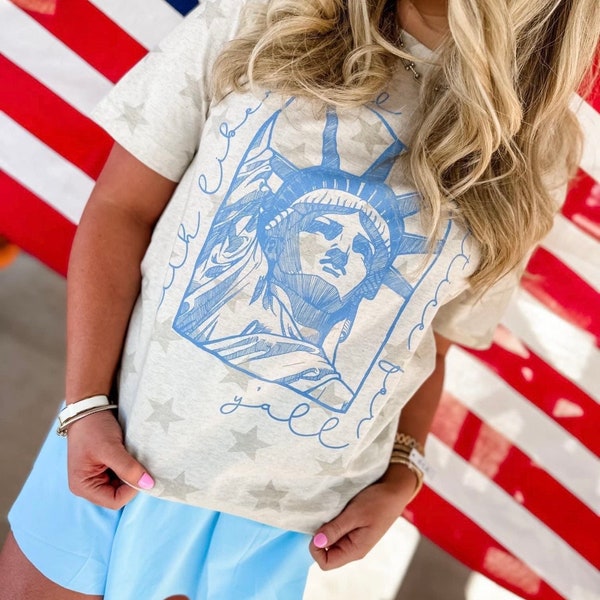 Lady Liberty Sticker - Etsy