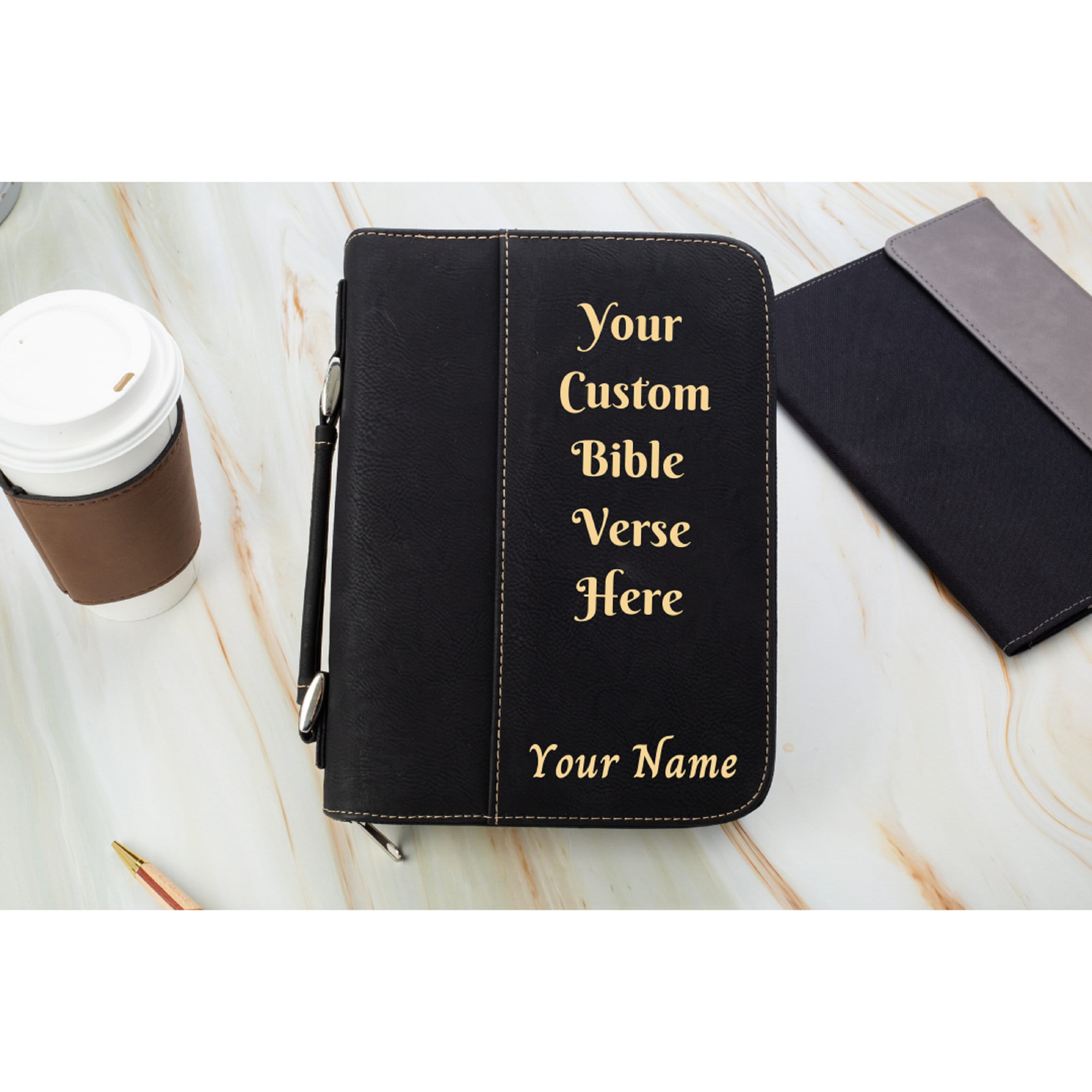 Personalized Bible Cover, Monogrammed Bible Cover, Baptism Gift, First ...