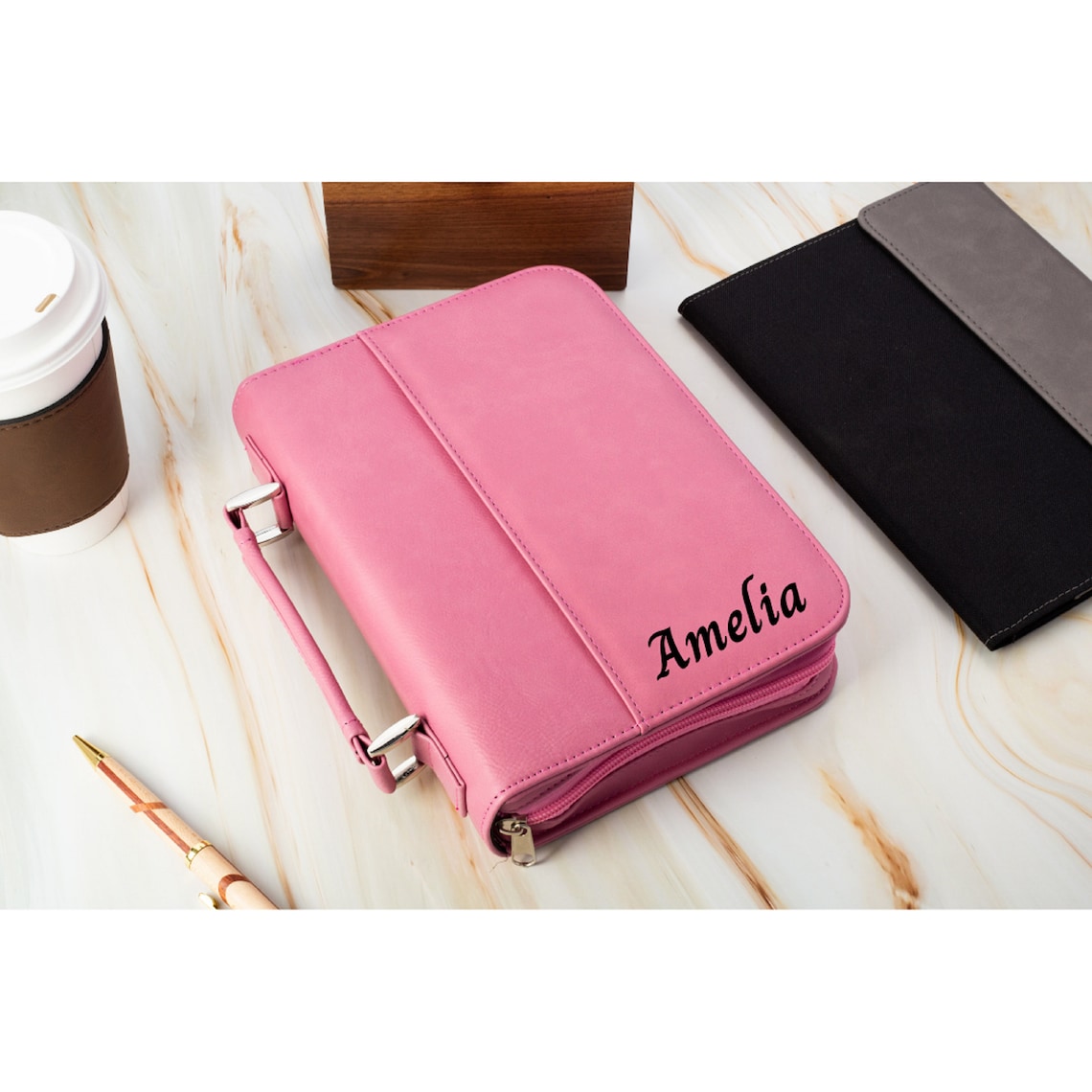 Personalized Engraved Bible Cover Bible Cover Leatherette - Etsy