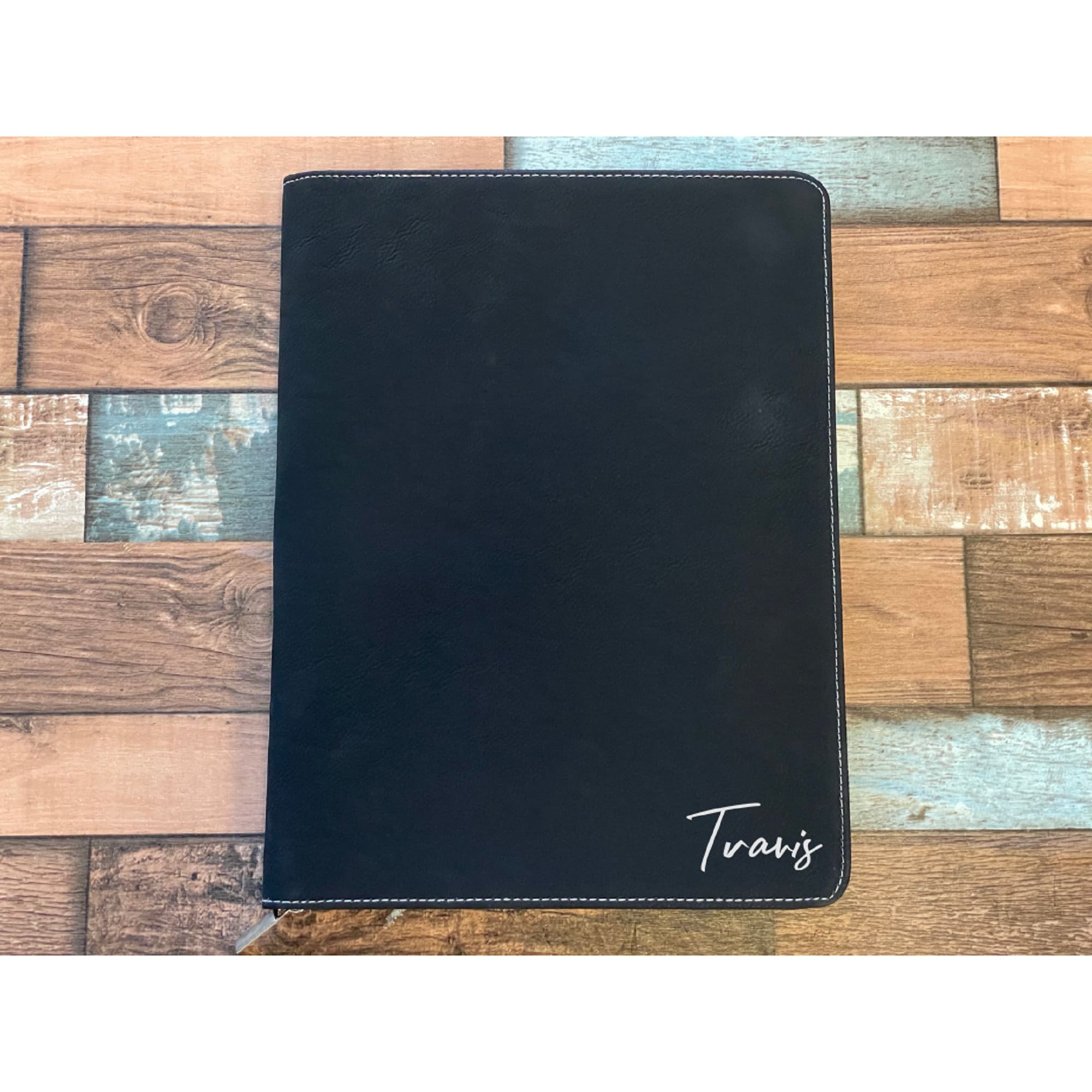 Big Size Personalized Portfolio Zipper Portfolio Business | Etsy