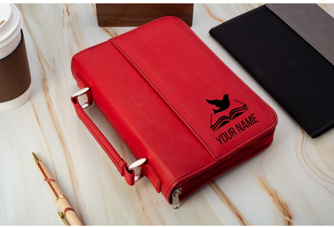 Personalized Bible Cover, Monogrammed Bible Cover, Baptism Gift, First ...