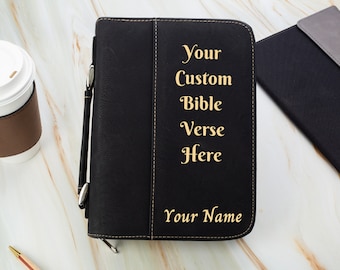 Custom Bible Covers Name Engraved Cover Personalized Bible - Etsy