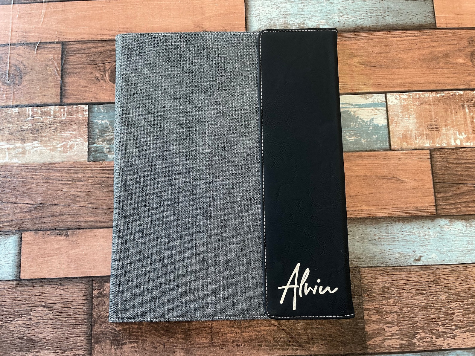 Big Size Personalized Portfolio Custom Notepad Cover - Etsy