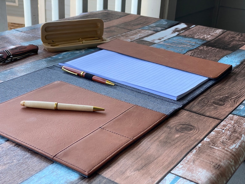 Big Size Personalized Portfolio Custom Notepad Cover - Etsy