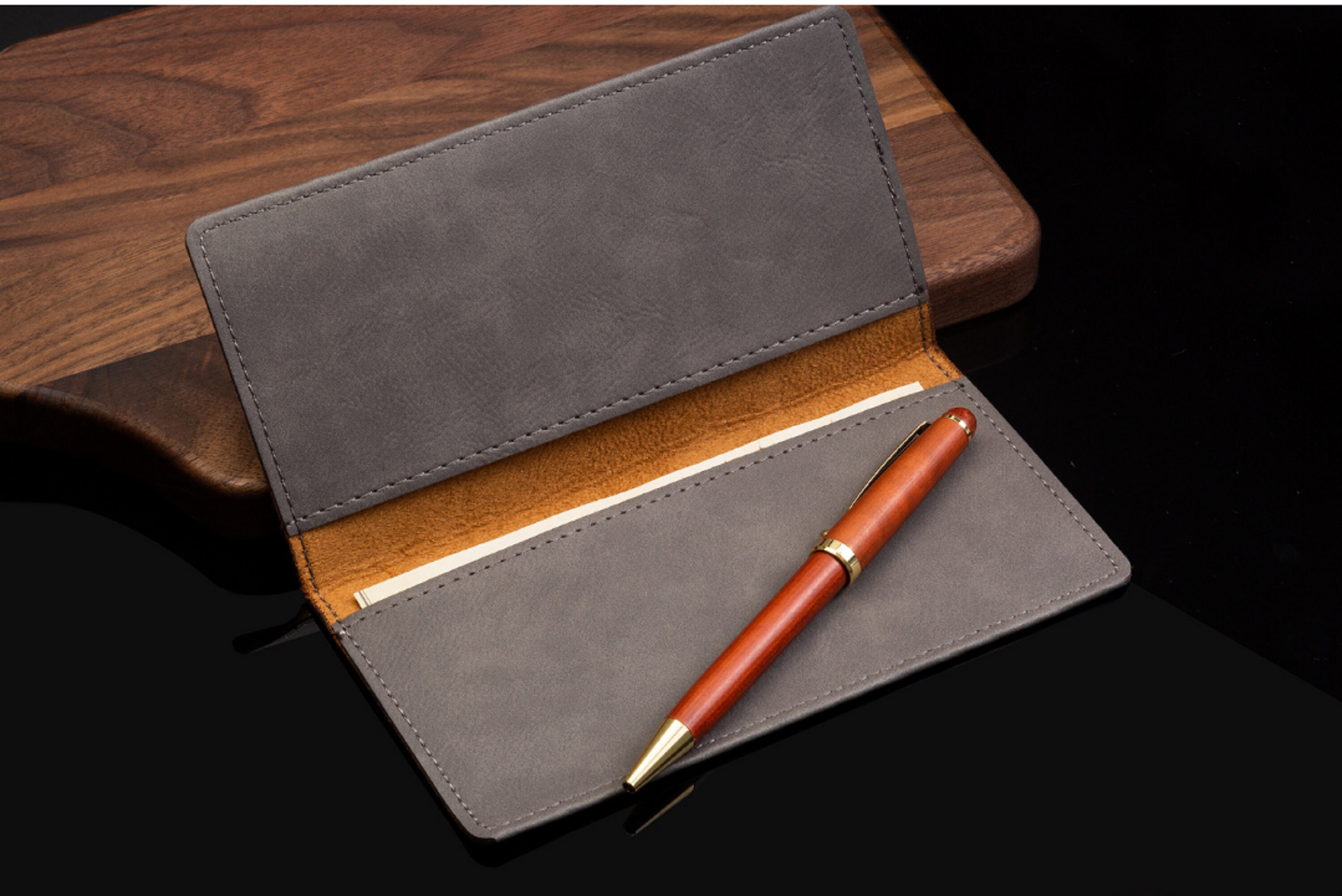 Personalized Checkbook Cover, Leather Checkbook, Checkbook Wallet and ...
