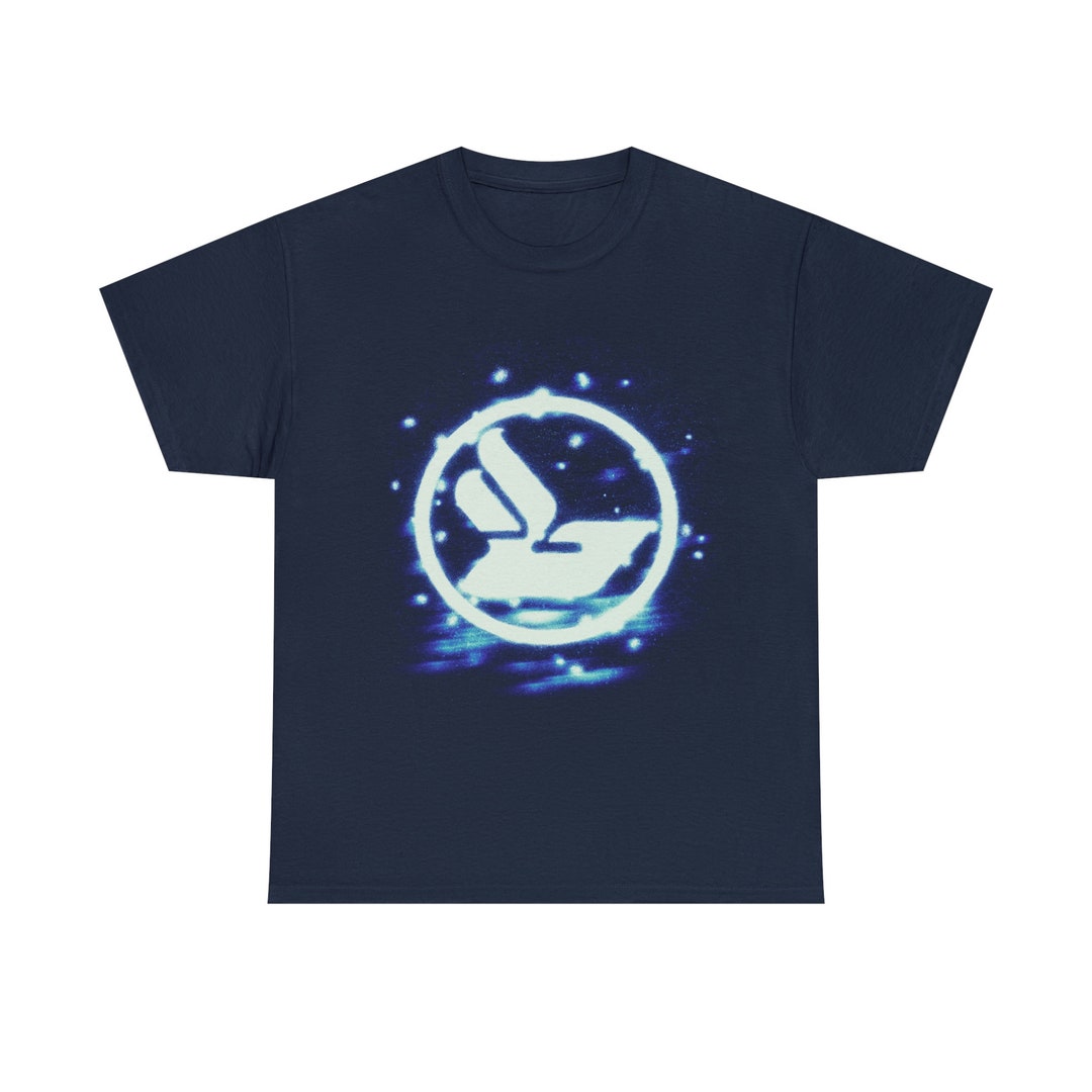 Bjork Homogenic Spray Paint Logo Vintage Vibe T-shirt (blue) - Etsy