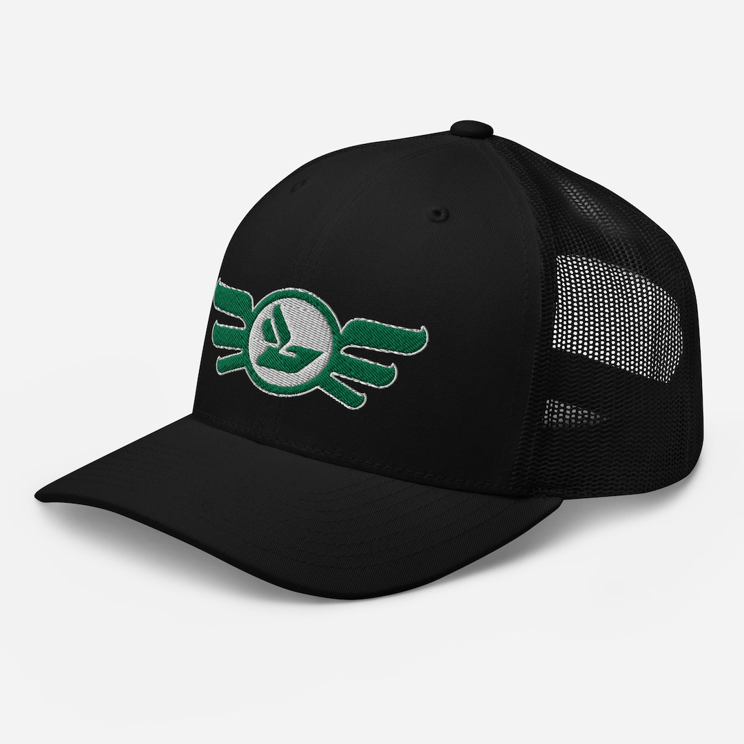 Bjork Homogenic Wings Logo Trucker Hat (green / White) - Etsy