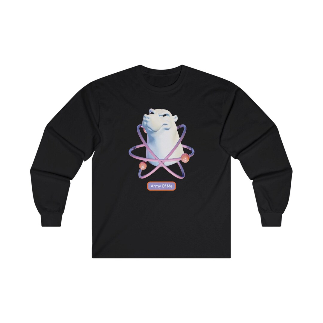 Bjork Army of Me Space Age Bear Vintage Vibe Long Sleeve Tee - Etsy
