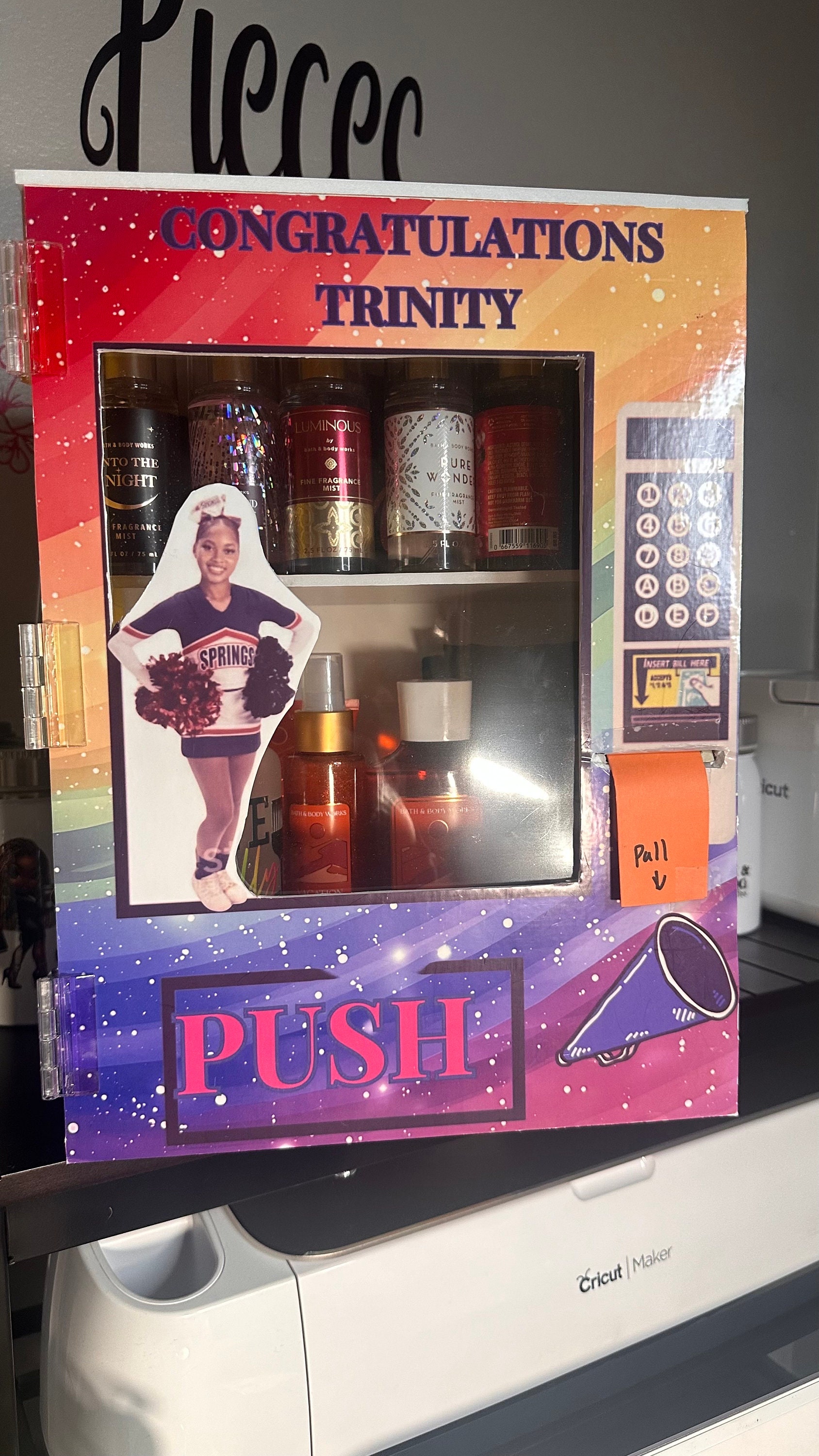 Customizable Graduation Mini Vending Machine You Can Fill It With Love ...