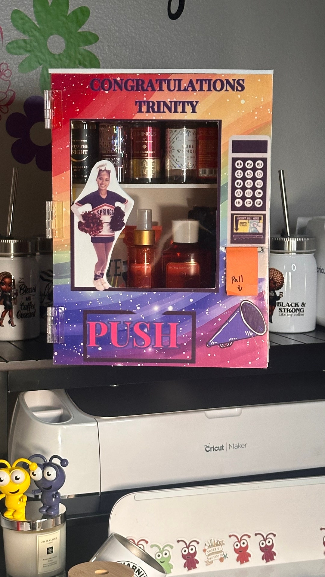 Customizable Graduation Mini Vending Machine - You Can Fill It With ...