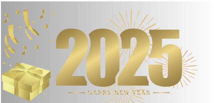New Year 2025 Gift Box Template - 8x8x4 Inch Digital Download ...