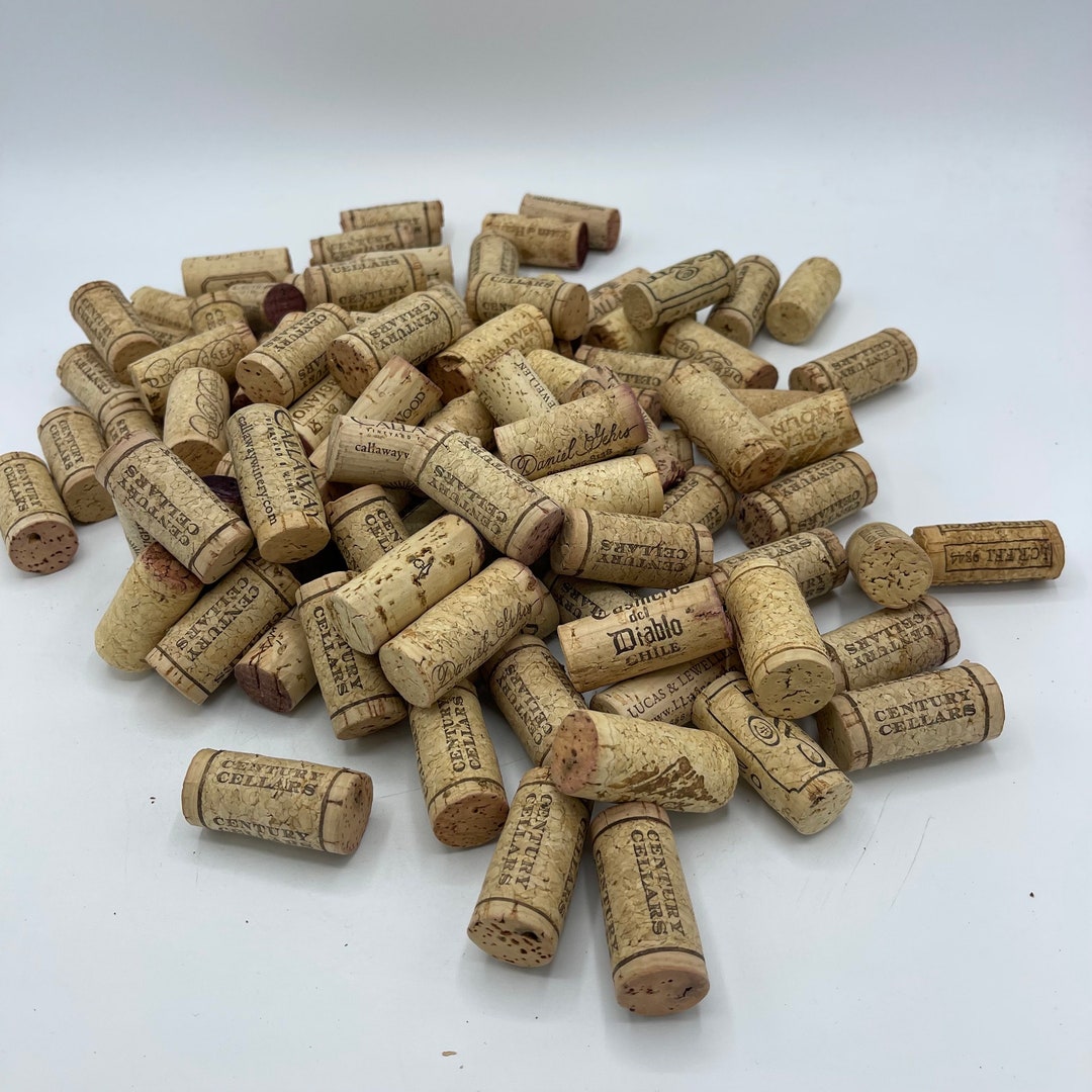 Lot of 100 Used Wine Corks Natural No Plastic for Crafting - Etsy