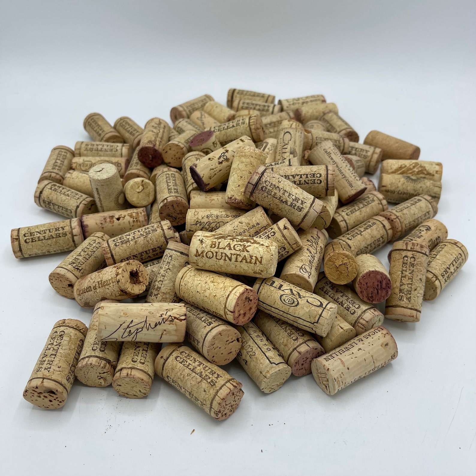 Lot of 100 Used Wine Corks Natural No Plastic for Crafting - Etsy