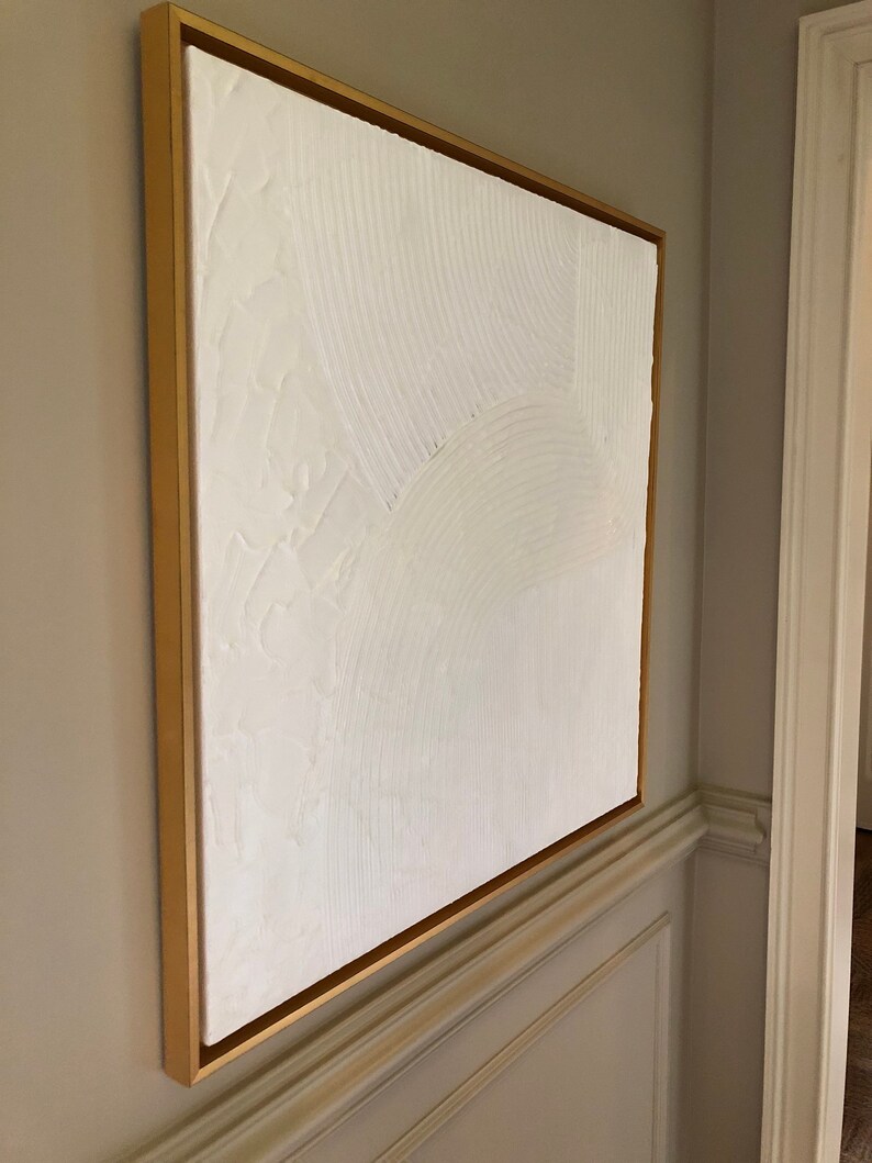 Gold Floater White Texture Canvas, Gilded, Metallic, Framework, Surface ...