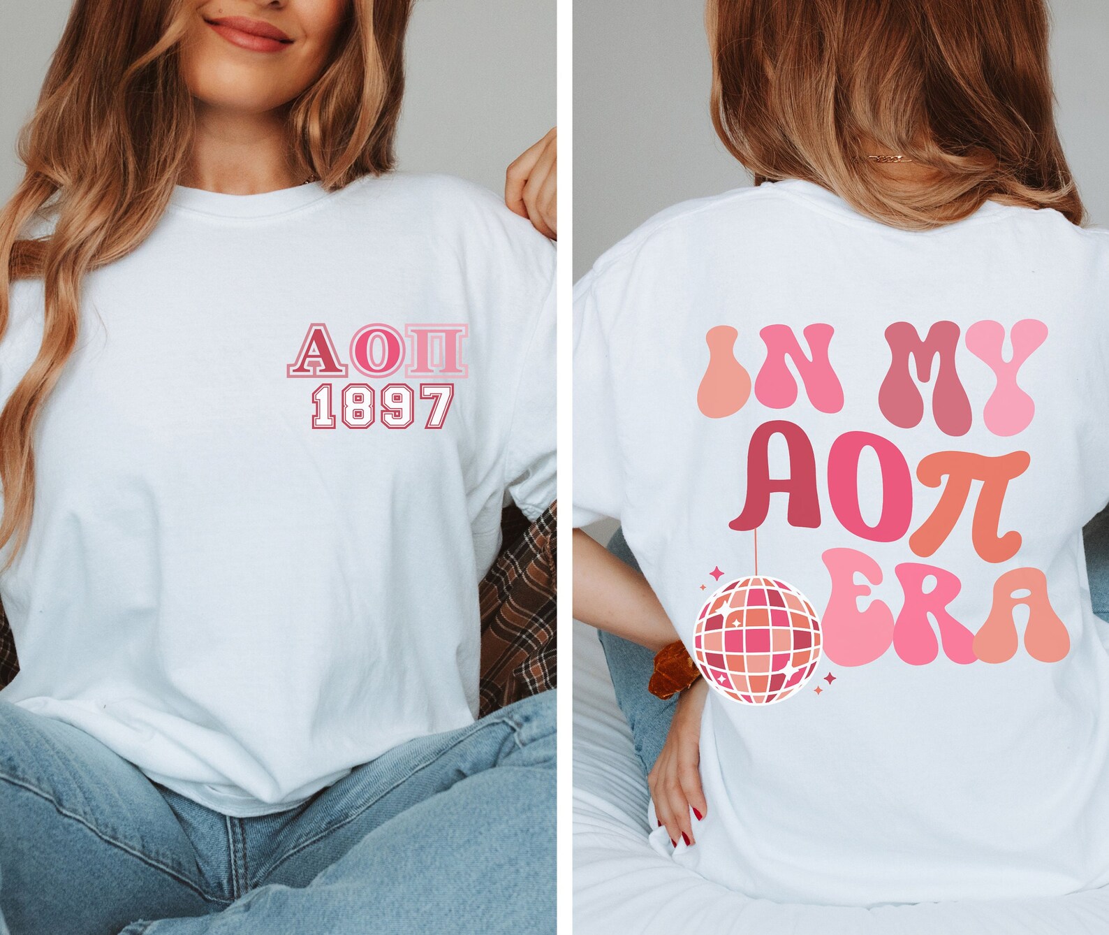 Comfort Colors in My Aoii Era Shirt, Alpha Omicron Pi Shirt, AOII Shirt ...