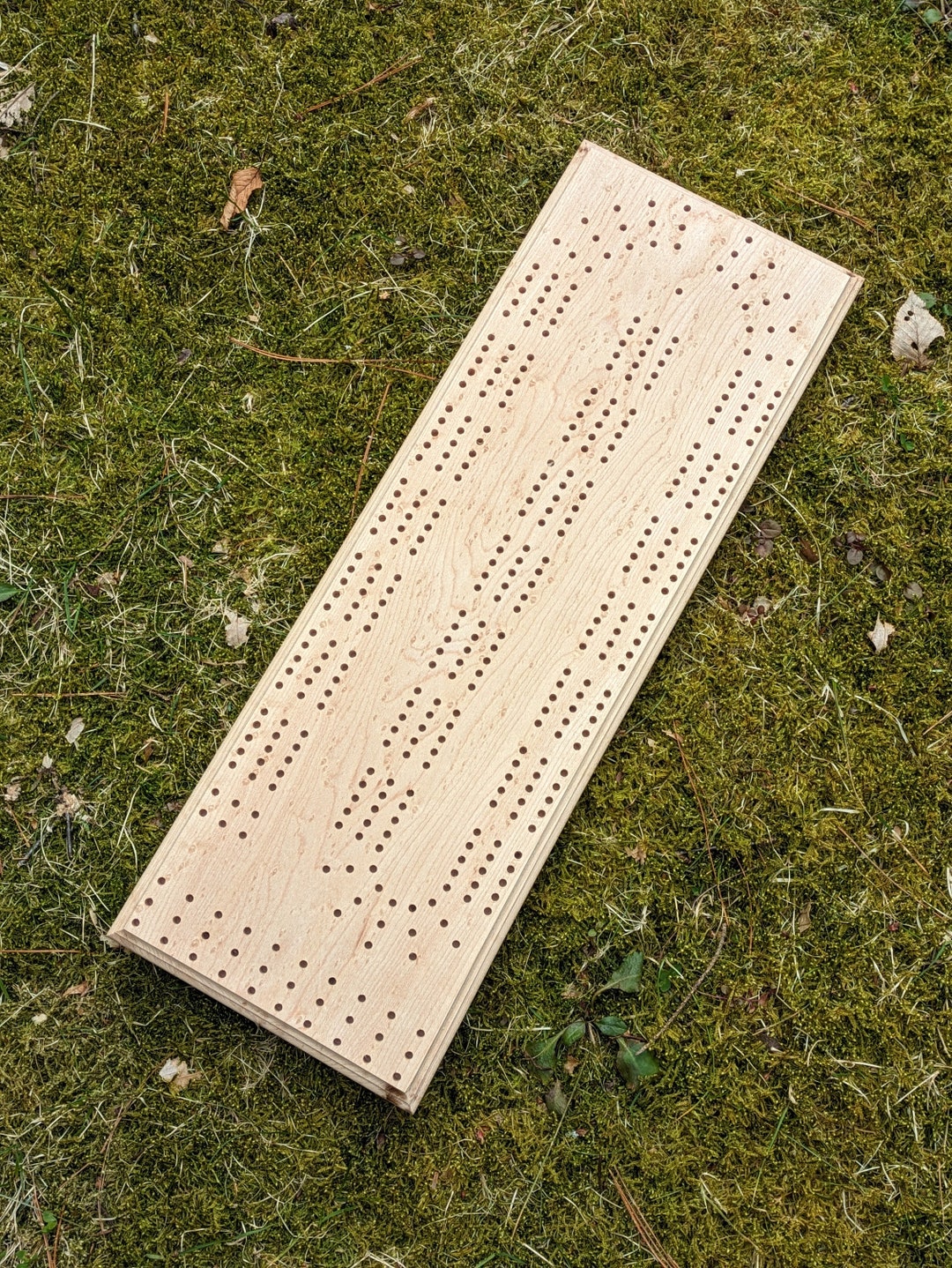 Birdseye Maple Cribbage Board - Etsy