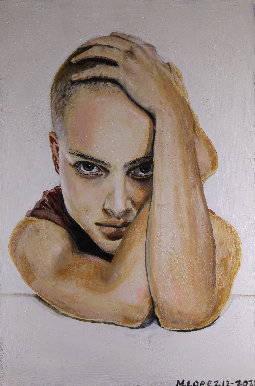Portman Art-- V for Vendetta Art - Etsy