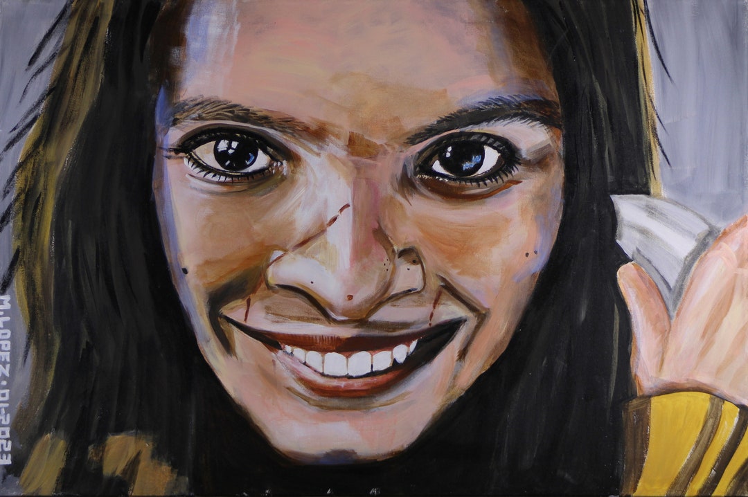 Smile Movie Art-- Evil Smile - Etsy