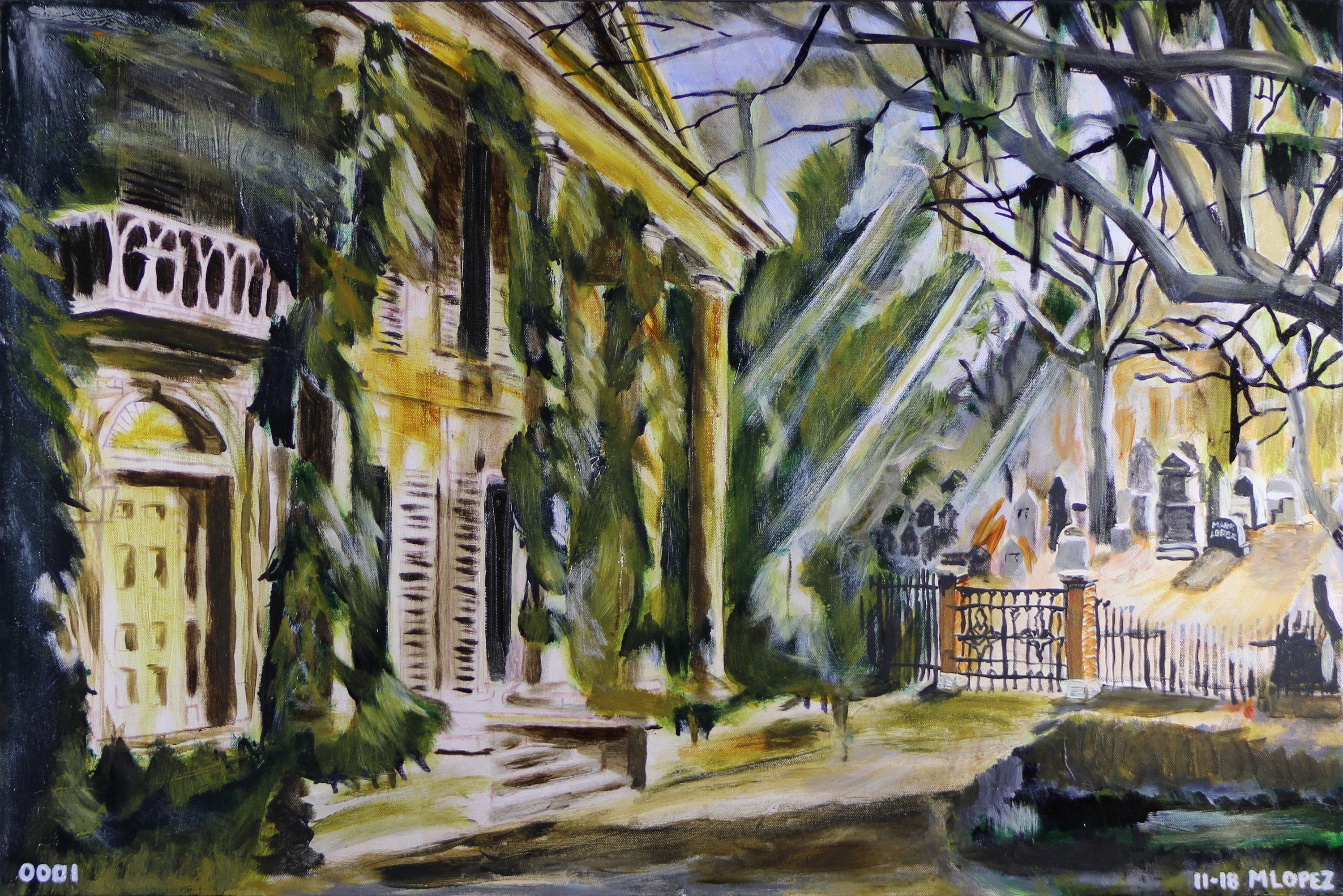 Night Gallery Art--the Cemetery - Etsy