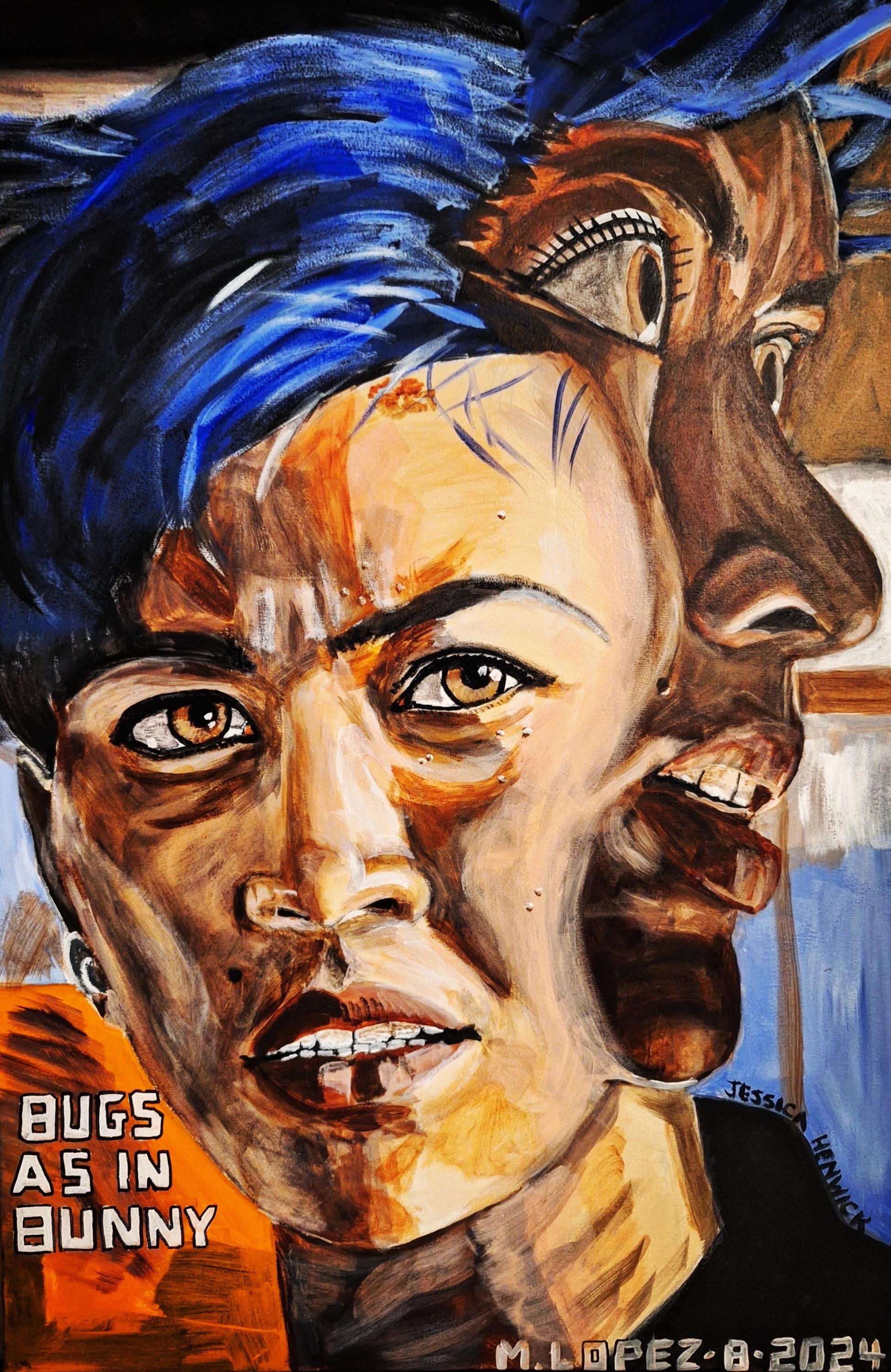 Matrix Fan Art-- Bugs-- Jessica Henwick - Etsy