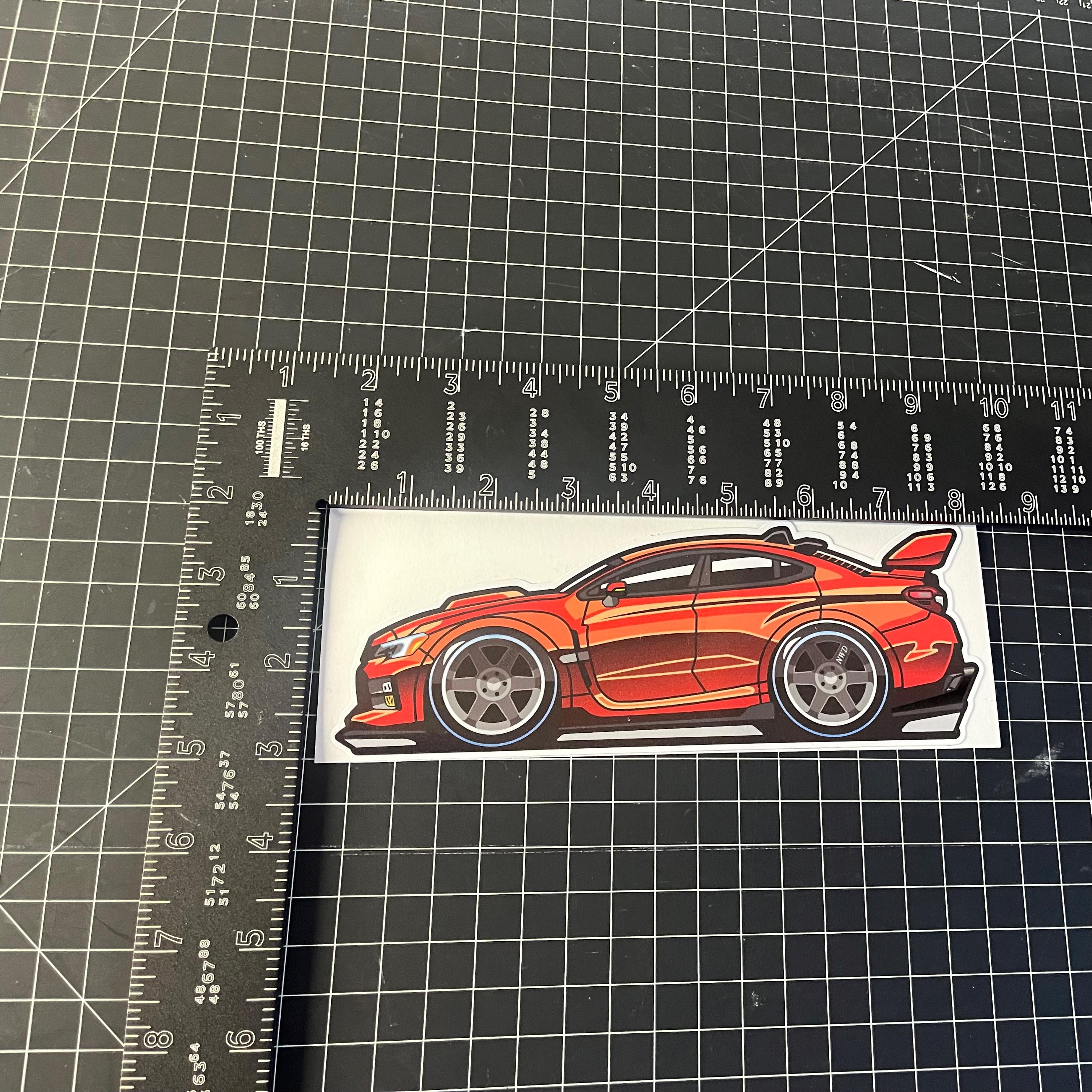 Subaru Impreza WRX STI Raptor Eye Decal - Etsy