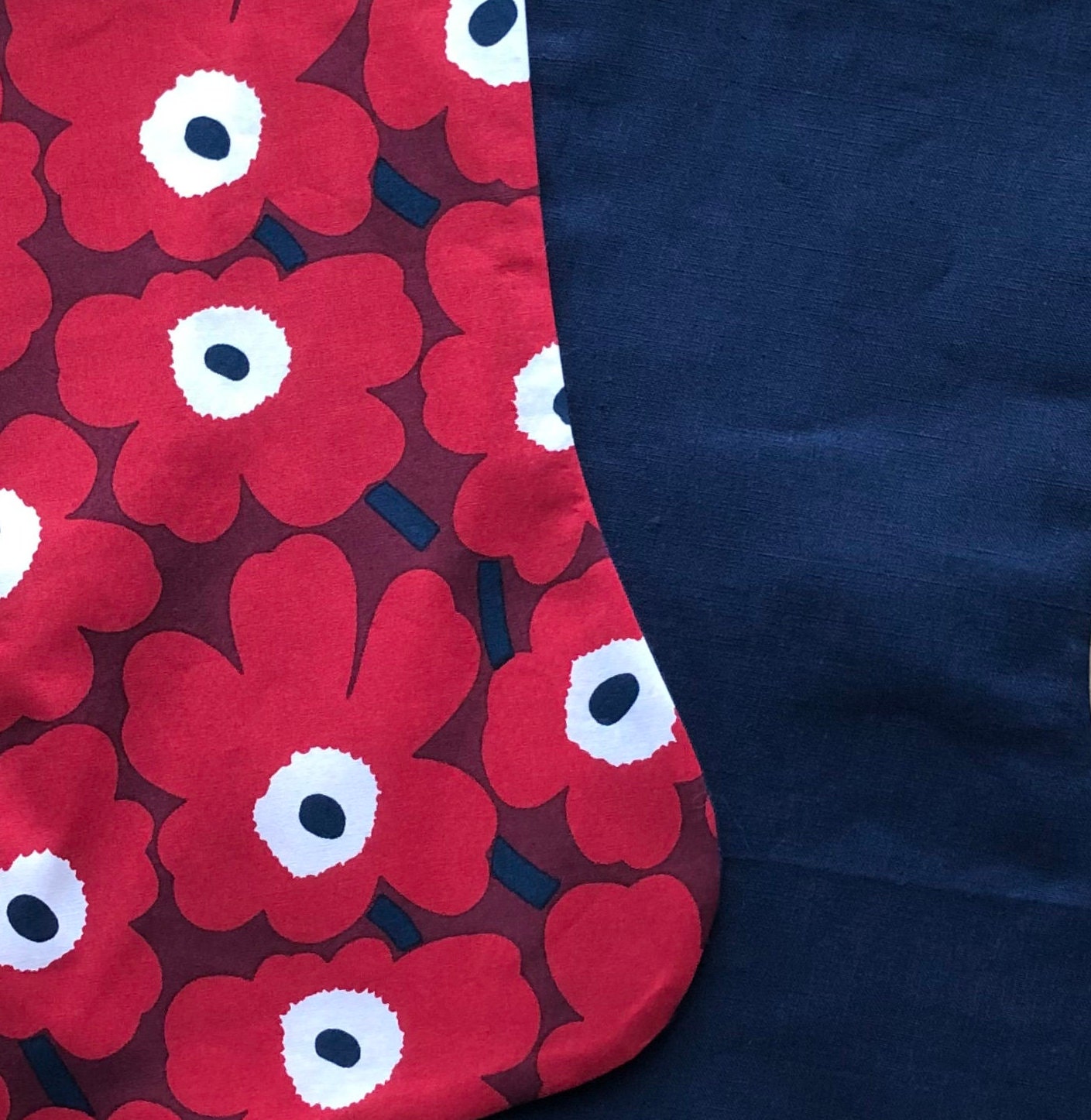 Marimekko Red Unikko Poppy Christmas Stocking - Etsy