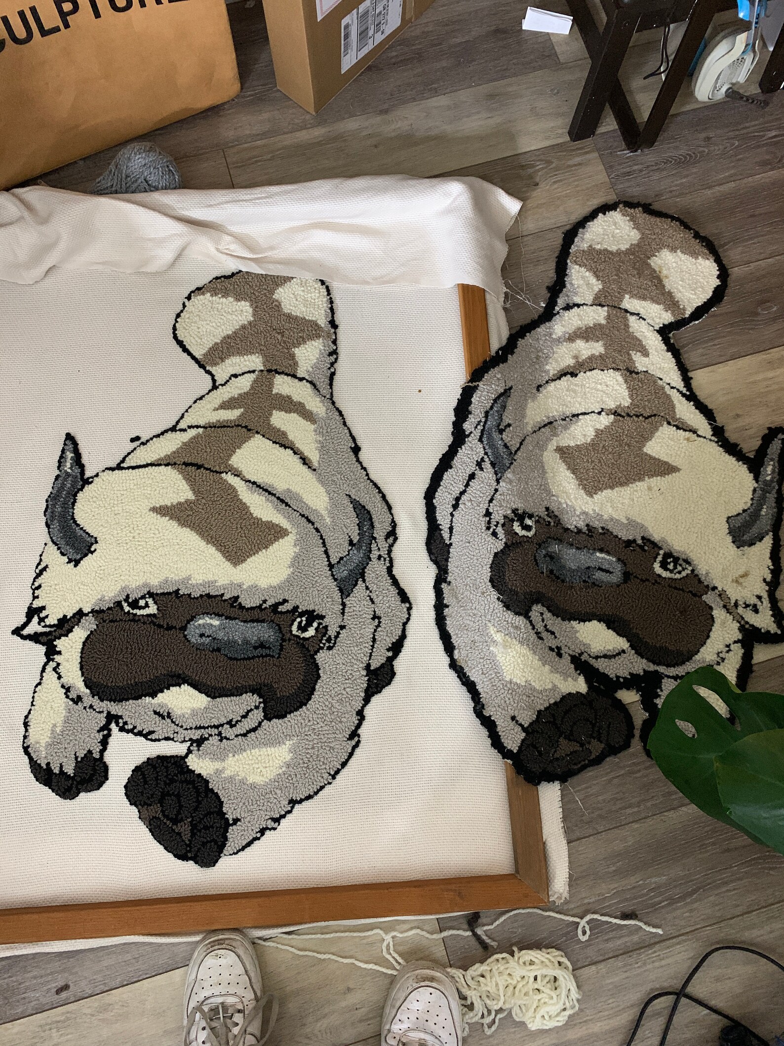 Appa Rug Inspired by Avatar the Last Airbender Flying Bison - Etsy