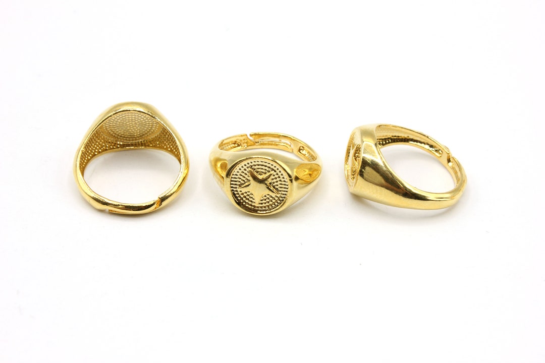 Goldene Ringe Fur Manner