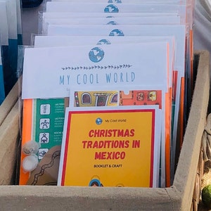DIY Mexican Christmas Village Pop-up Craft Kit for Kids, Las Posadas ...
