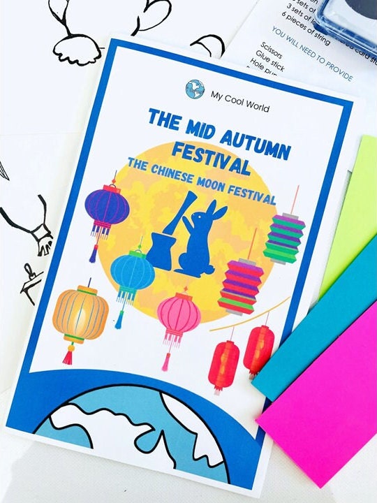 China Mid Autumn Moon Festival Craft Kit for Kids Includes - Etsy