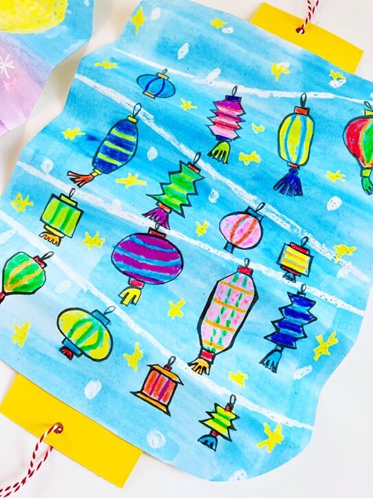 China Mid Autumn Moon Festival Craft Kit for Kids Includes - Etsy UK