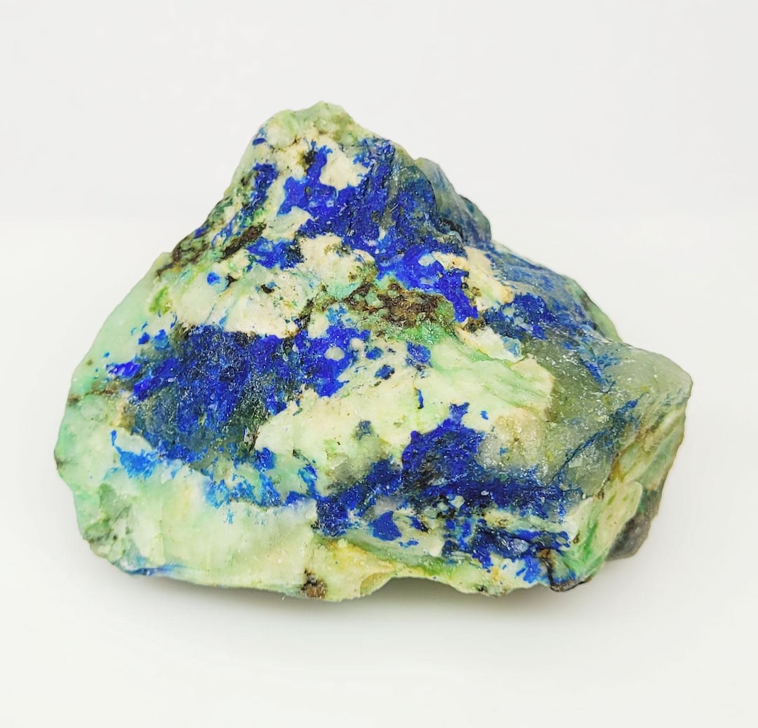 Azurmalachite Rough Specimen: Arizona Azurite Malachite Gemstone ...
