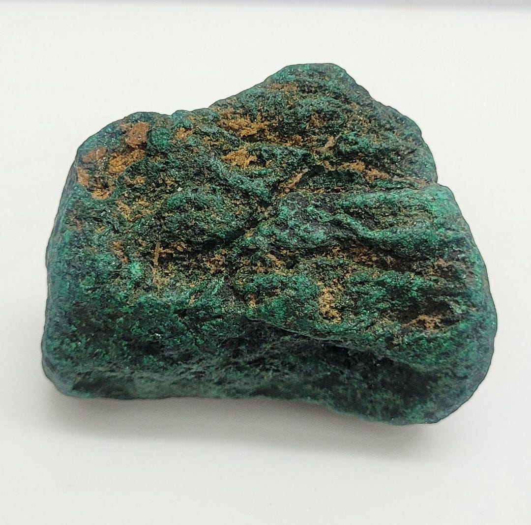 518 Cts Natural Green Malachite Rough Specimen, Stunning Raw Malachite ...