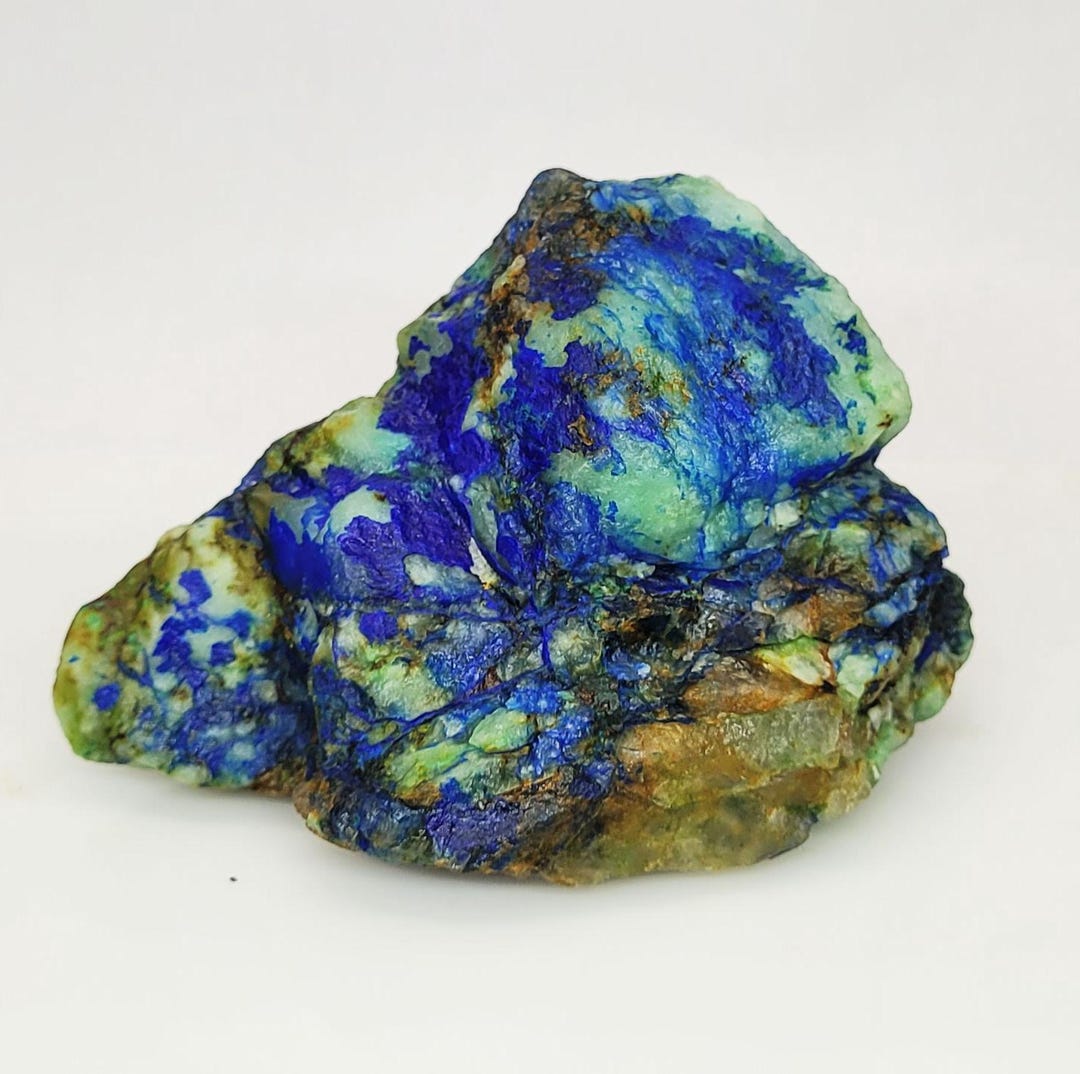 882 Ct Natural Azurmalachite Rough, 68x64x42 Mm Azurite Malachite Rough ...