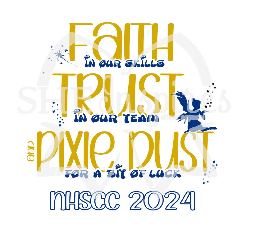 NHSCC 2024 Pixie Dust Digital Download SVG PNG - Etsy UK