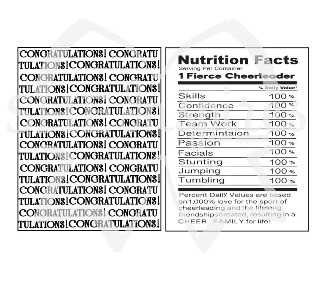 Cheerleading Candy Tag Png Dtf CUSTOM DESIGNS Are Available Upon ...
