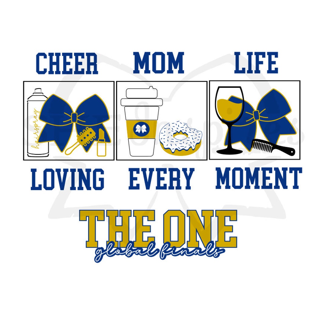 The One PRINTABLE Cheer Mom MESSAGE Me BEFORE Purchase for Custom ...