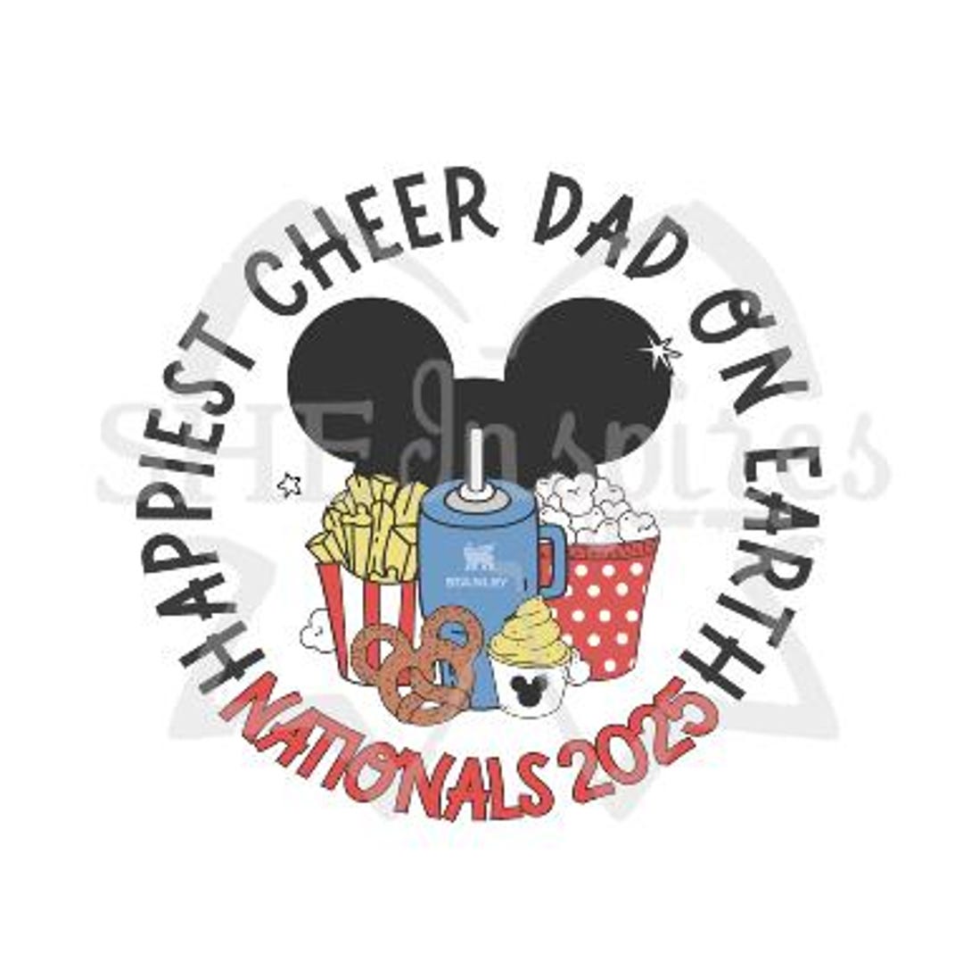Cheer Dad Nationals PRINTABLE Png CUSTOM Designs Available Upon Request ...
