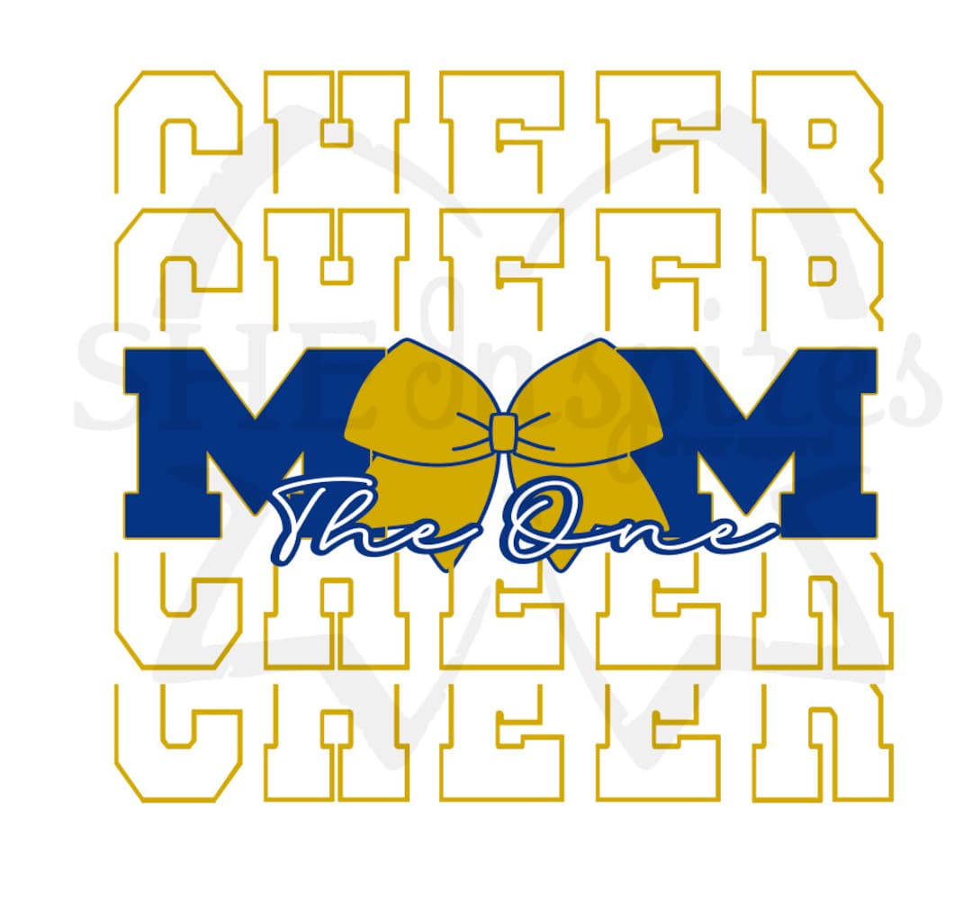 The One Cheer Mom MESSAGE Me BEFORE Purchase for Custom Orders ...