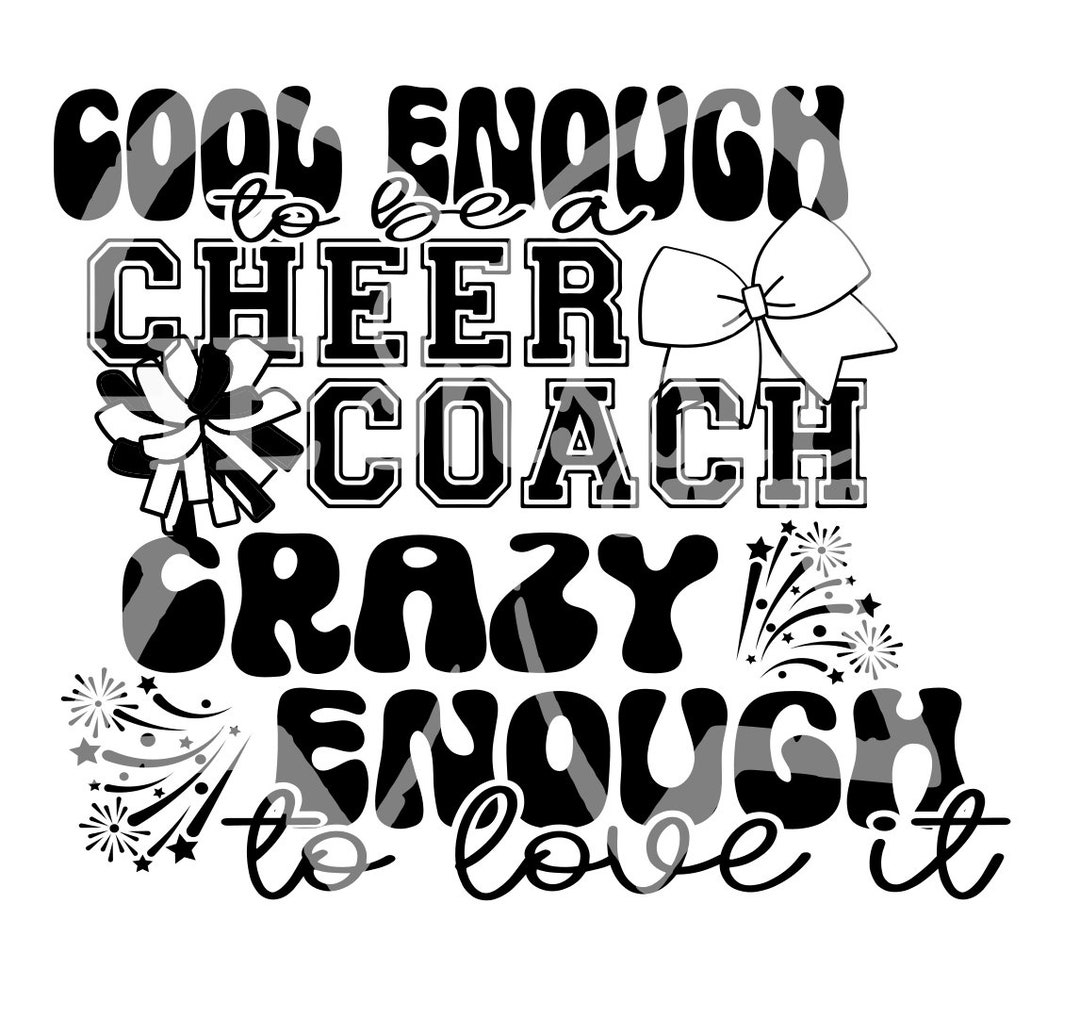 Cool Cheer Coach Digital Download PNG JPG - Etsy