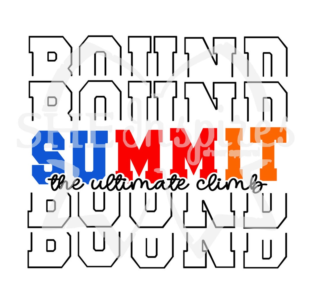 Summit Bound 2024 Digital Download SVG PNG - Etsy Canada