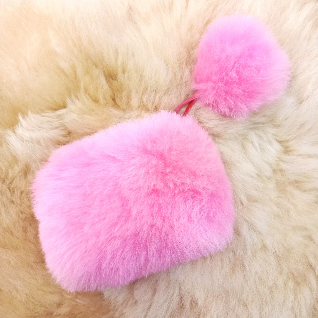 Handcrafted Alpaca Fur Coin Purse: Mini Zipper Pouch (4x5 Inches) - Etsy