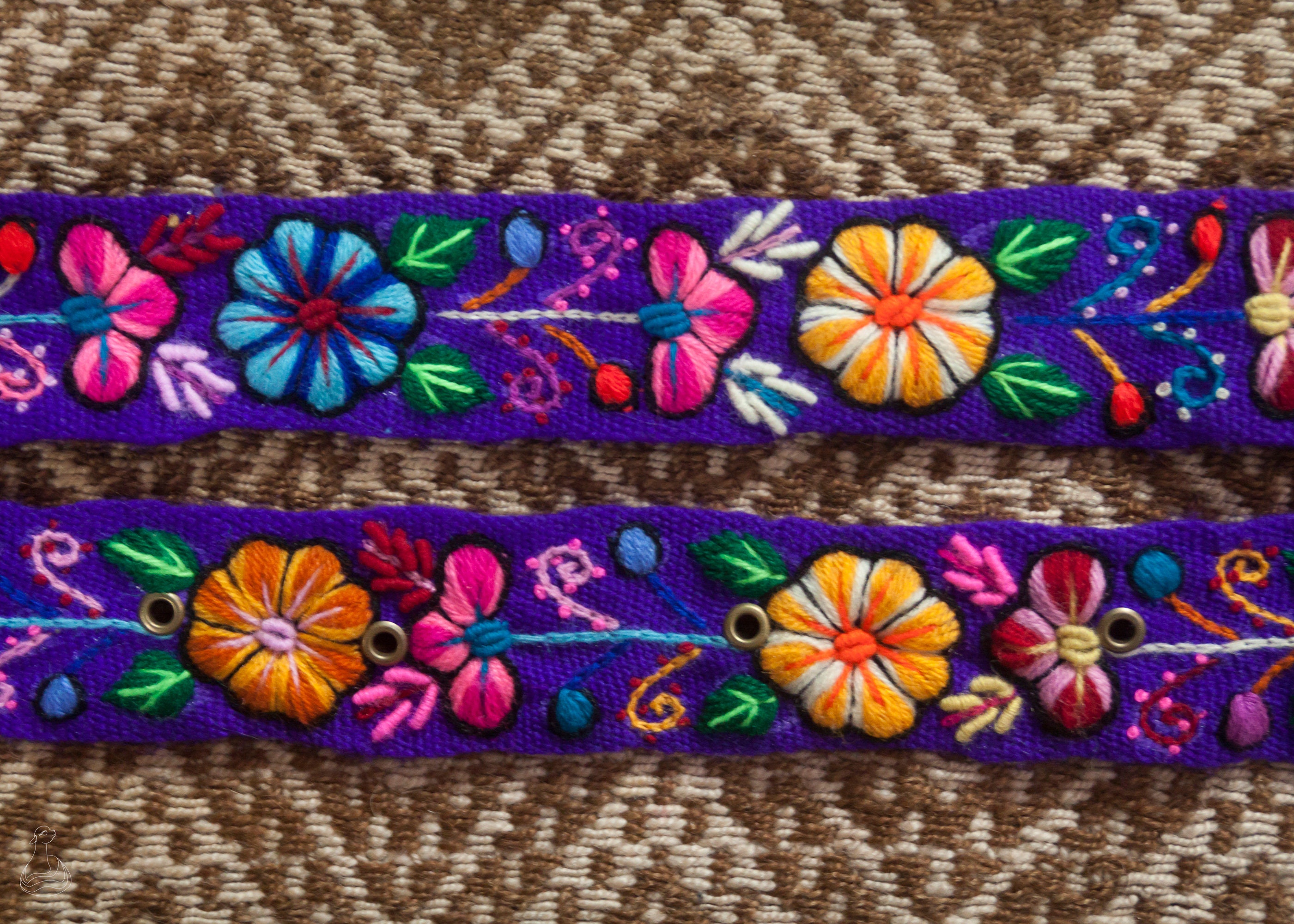 Sustainable Fashion Embroidered Belt Peruvian Floral Ethnic Belt ...