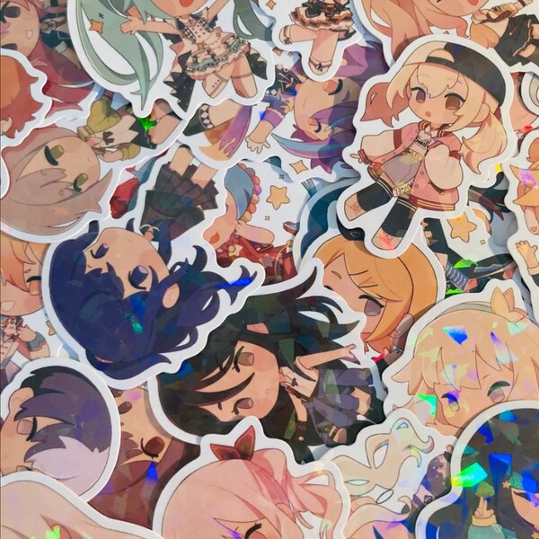 Pjsk Stickers - Etsy