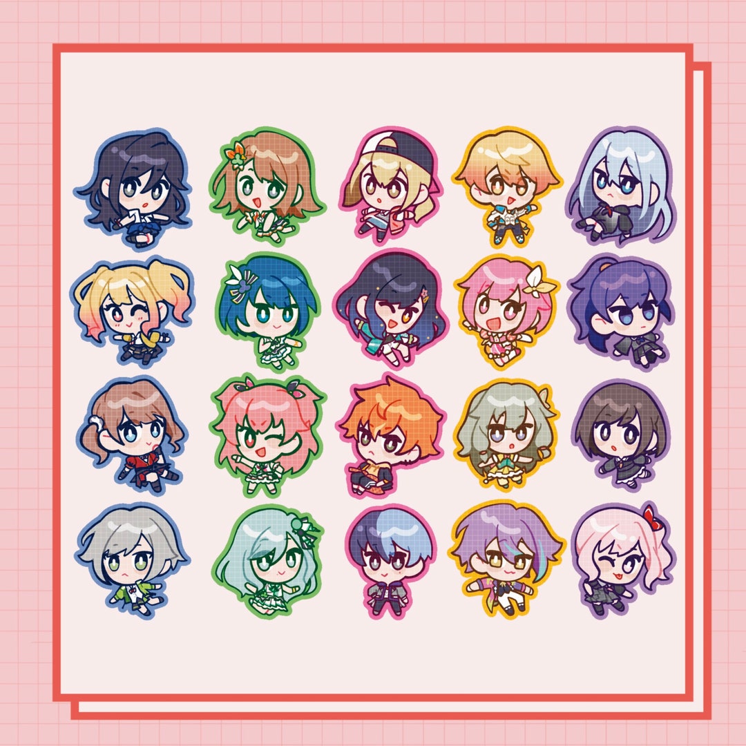 Project Sekai Group Chain Charms [CLEARANCE] - Etsy