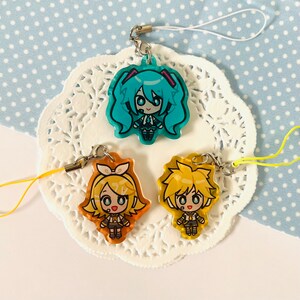 Vocaloid Phone Charms - Etsy