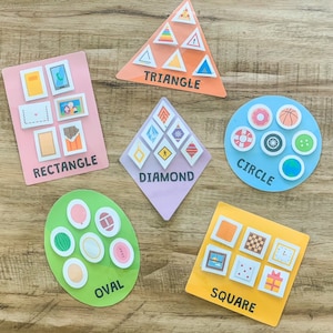 Shape Matching Activity, Shapes Printable, Learning Shapes, Toddler ...